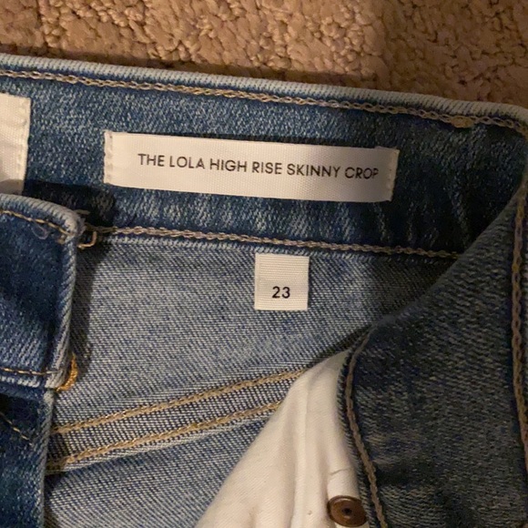 Denim Forum | Jeans | Lola High Rise Skinny Crop | Poshmark